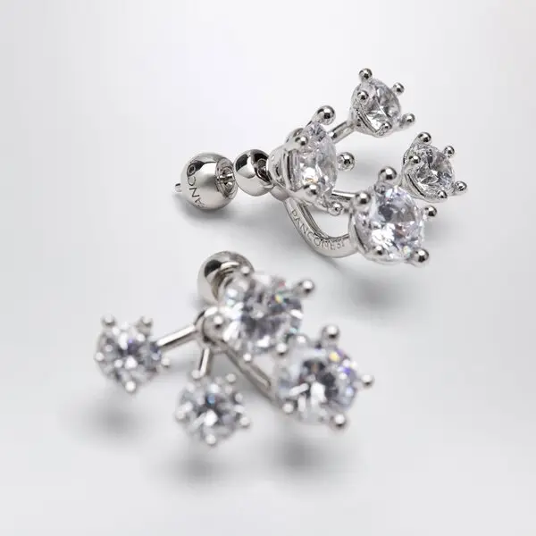 PANCONESI Constellation Earrings With Zirconia
