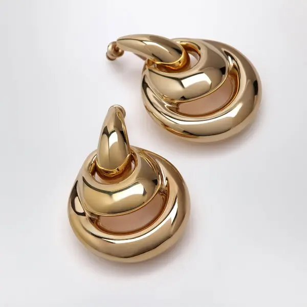 PANCONESI Gold-tone Blow Up Drop Earrings - Metal