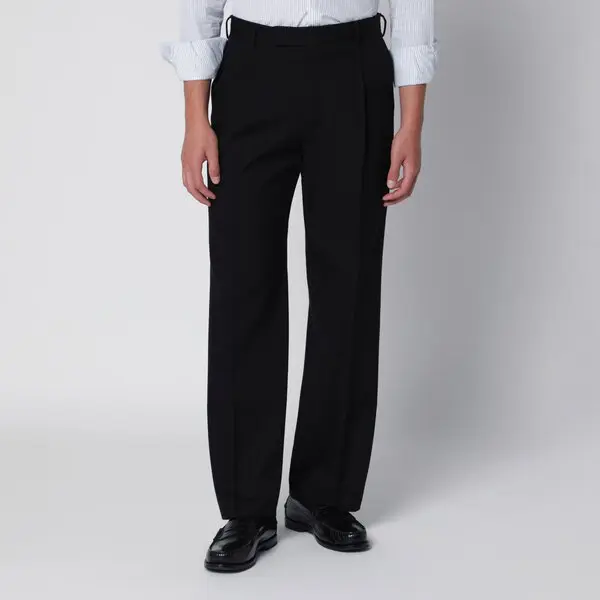 PT TORINO Cotton Trousers - Black