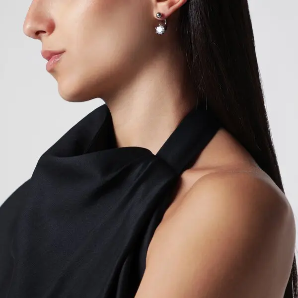 PANCONESI Constellation Earring With Zirconia