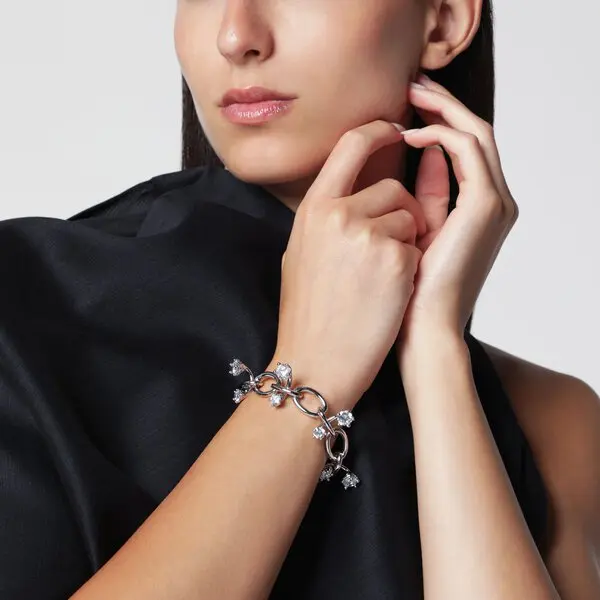 PANCONESI Constellation Bracelet With Zirconia Detail