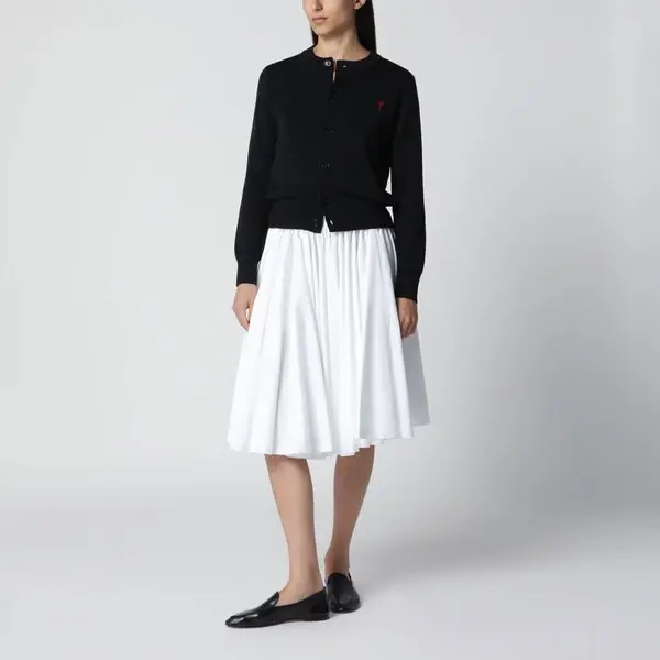 AMI Paris Wool De Coeur Cardigan