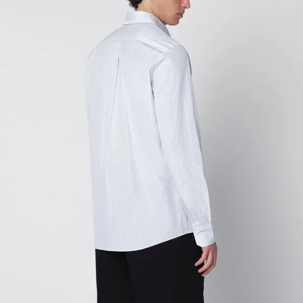 Dolce & Gabbana Double-collar Striped Shirt