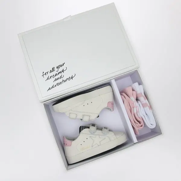 GOLDEN GOOSE Sneakers And Socks Set - White