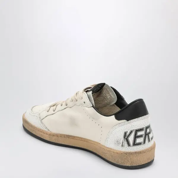 GOLDEN GOOSE Ball Star Leather Sneakers - White