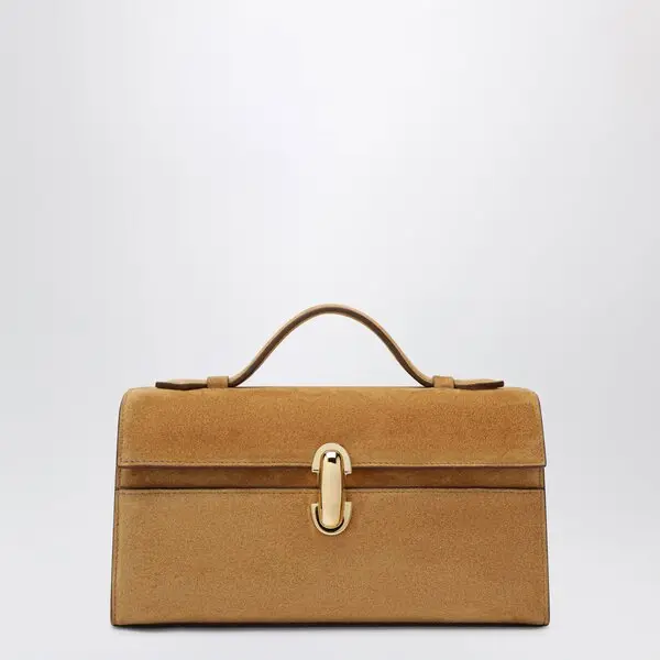 Savette Suede Symmetry Pouch