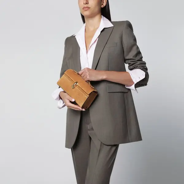 Savette Suede Symmetry Pouch