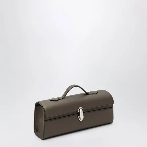 Savette Slim Symmetry Pouch In Calf Leather