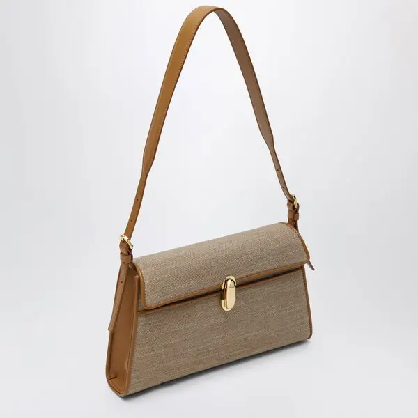 Savette Symmetry Crossbody Bag - Beige