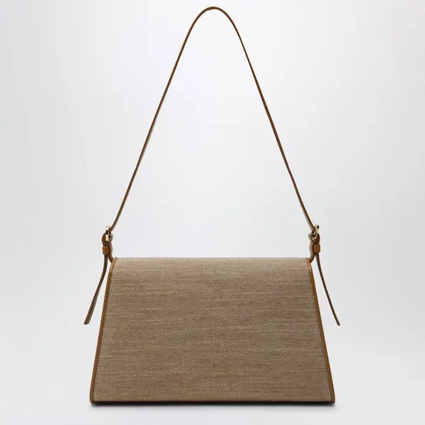 Savette Symmetry Crossbody Bag - Beige