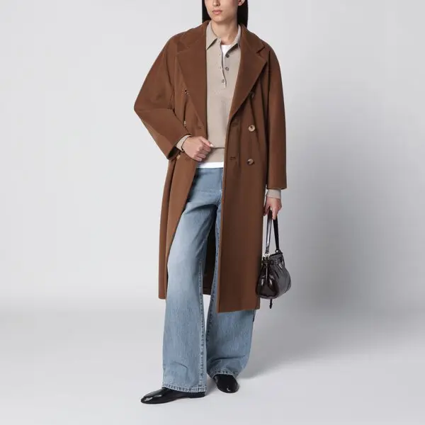 Max Mara 101801 Icon Coat In Tobacco