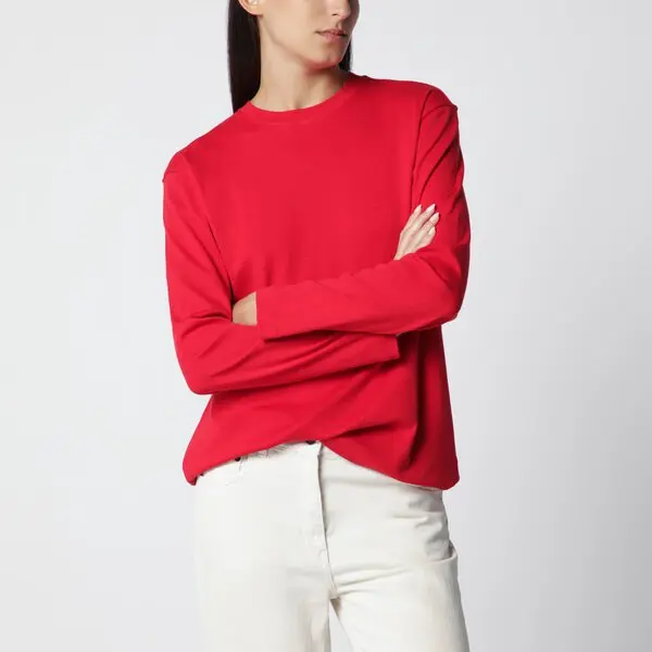 FLORE FLORE Maggie Organic Cotton Long-sleeve Top