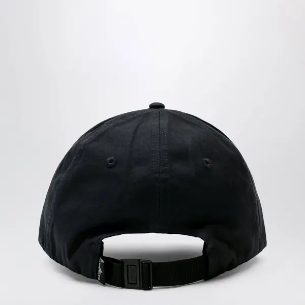 Stone Island Baseball Cap With Logo - Black