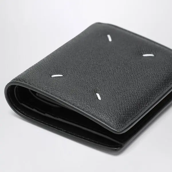 MAISON MARGIELA Four Stitches Small Wallet - Black
