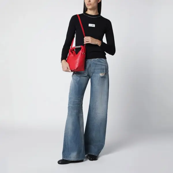 MAISON MARGIELA Japanese Bag With Jewel Handle - Red