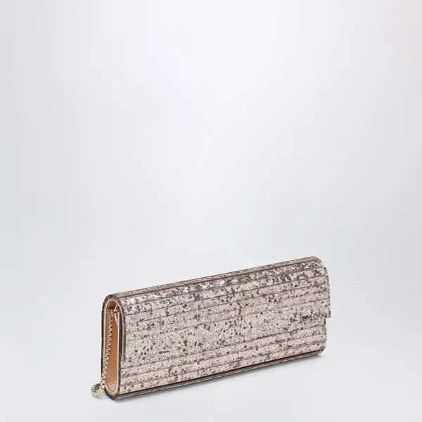 JIMMY CHOO Sweetie Glitter Fabric Clutch
