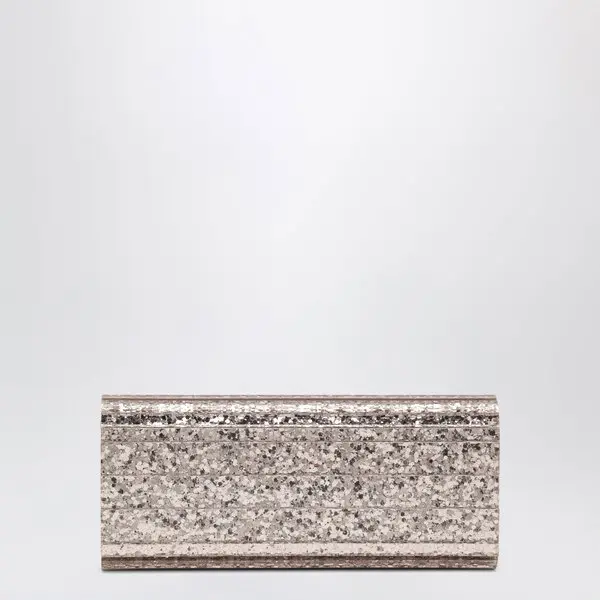 JIMMY CHOO Sweetie Glitter Fabric Clutch