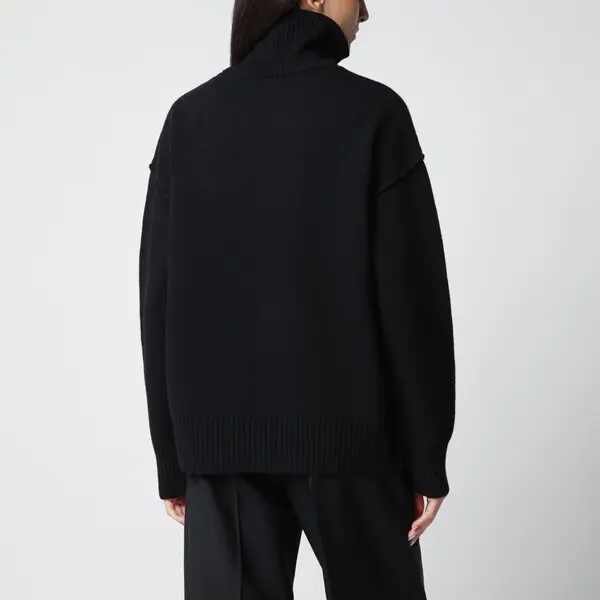 AMI Paris De Coeur Sweater In Merino Wool Knit