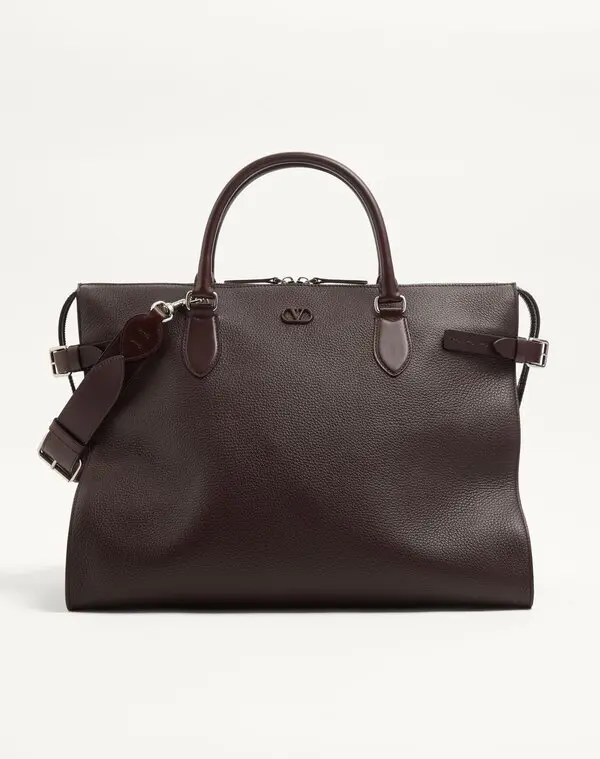Valentino Garavani Antibes Duffle Bag - Dark Brown