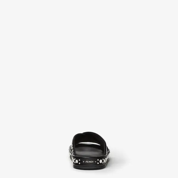 Fendi Double Band Slides