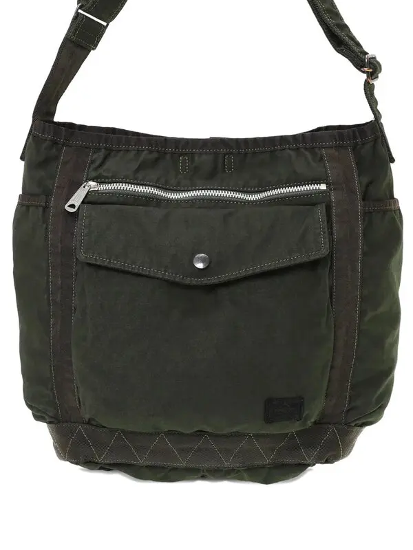 PORTER-YOSHIDA & CO Crag Large Shoulder Bag - Green