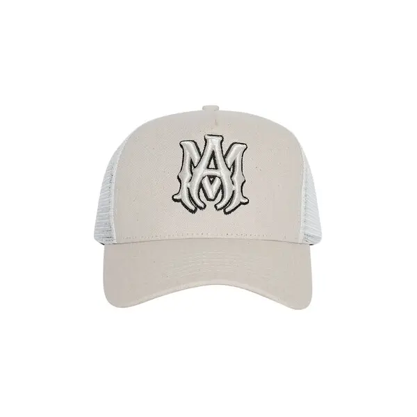 Amiri Ma Trucker Hat 'natural - White