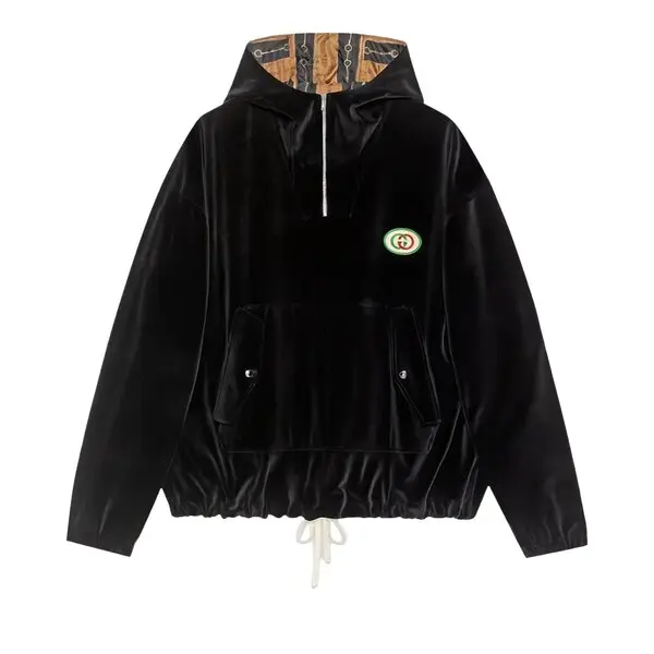 Gucci Hooded Chenille Sweatshirt