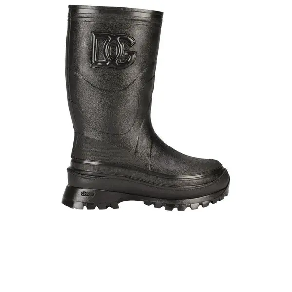 Dolce & Gabbana Rubber Boot 'dg Logo