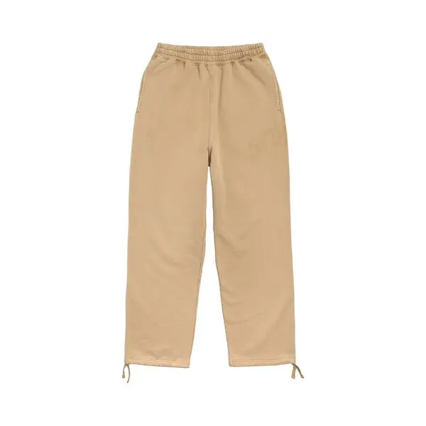 StÜssy Faded Graphic Fleece Pant 'washed Beige - Tan