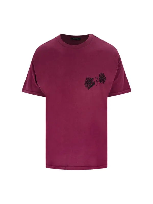 WILLY CHAVARRIA Rose Graphic T-shirt