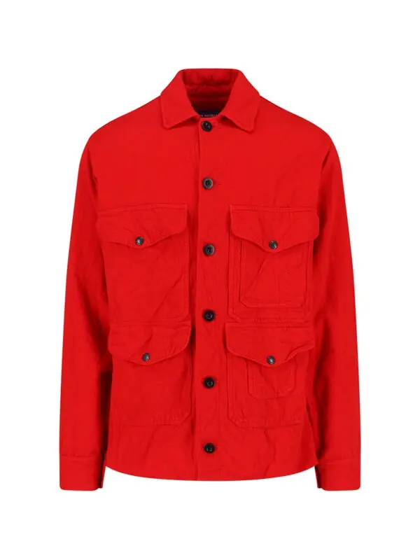 Junya Watanabe Wool-acrylic Woven Shirt