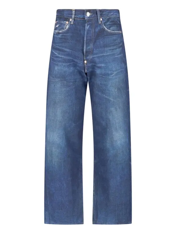 Junya Watanabe Linen-cotton Blend Jeans
