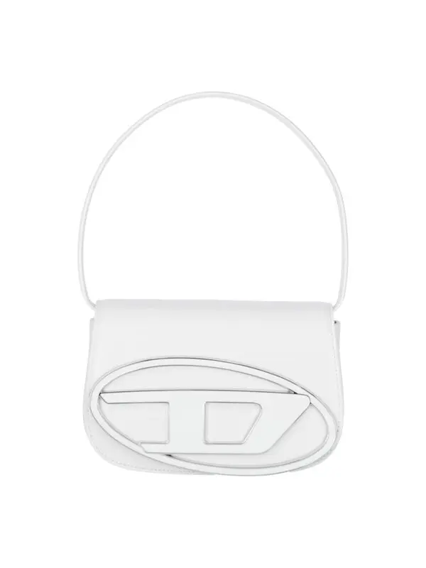 DIESEL® Leather Crossbody Bag - White