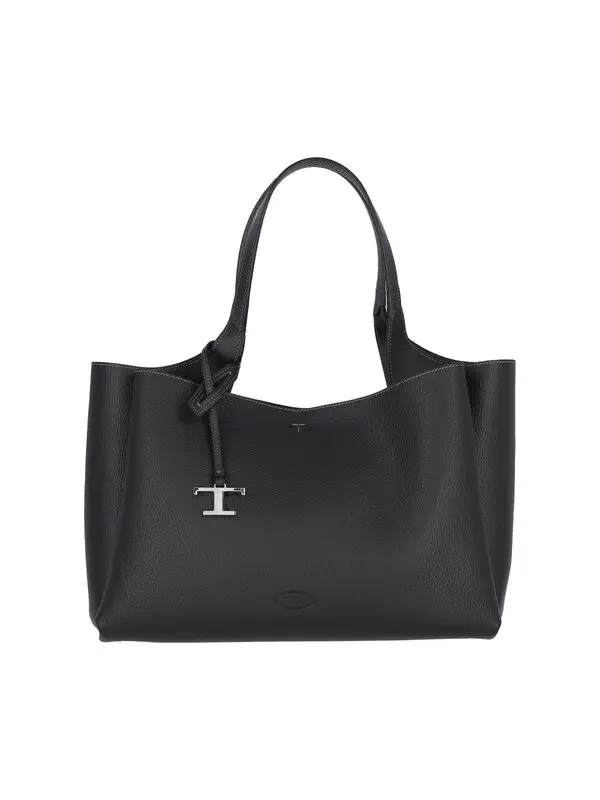 TOD`S Large Leather Tote Bag 36 Cm X 26 Cm X 19 Cm