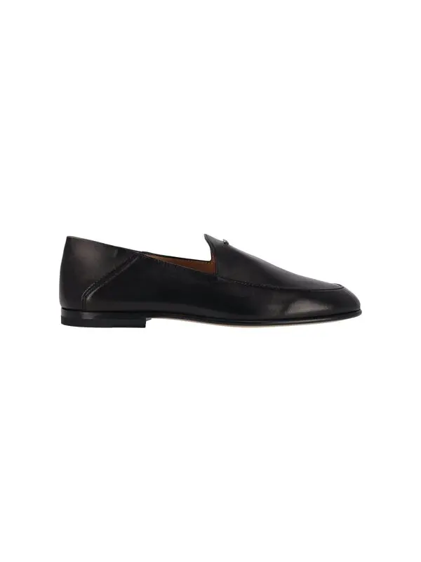 TOD`S Tod's Lamb Leather Flat Loafers