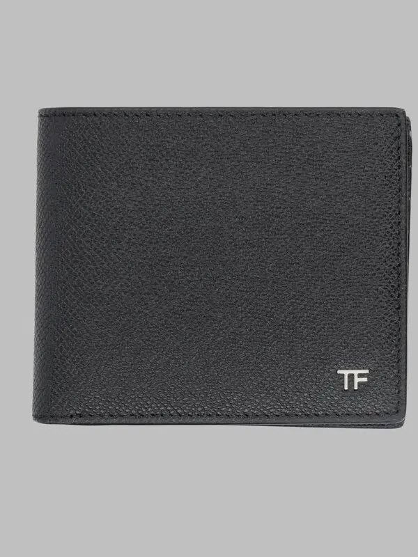 TOM FORD Compact Leather Wallet - Black