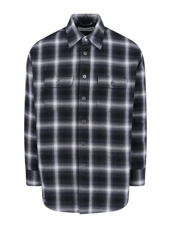 Our Legacy Plaid Button-up Shirt