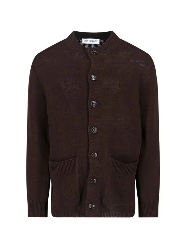Our Legacy Organic Cotton Cardigan - Brown