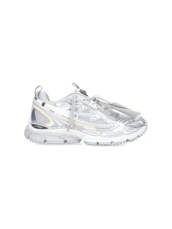 Off-White Urban Synthetic Lace-up Sneakers - Grey