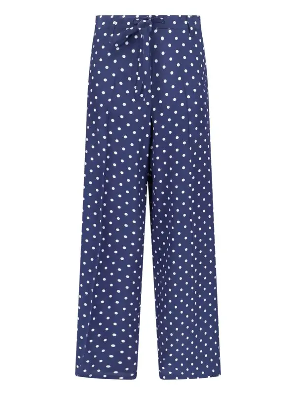 PAROSH 100% Silk Trousers