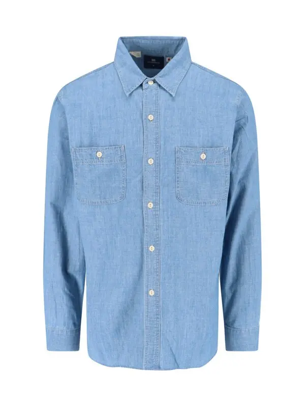 LEVI'S STRAUSS Long Sleeve Chambray Button-up Shirt