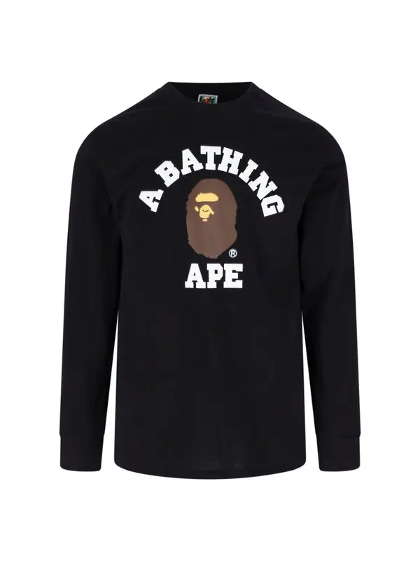 A BATHING APE Classic College T-shirt