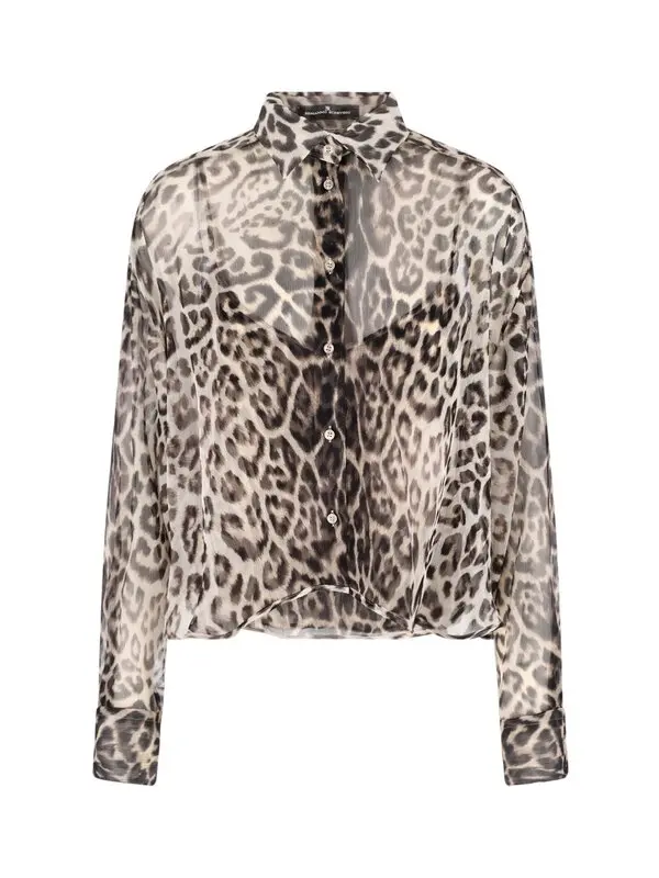Ermanno Scervino 100% Silk Shirt