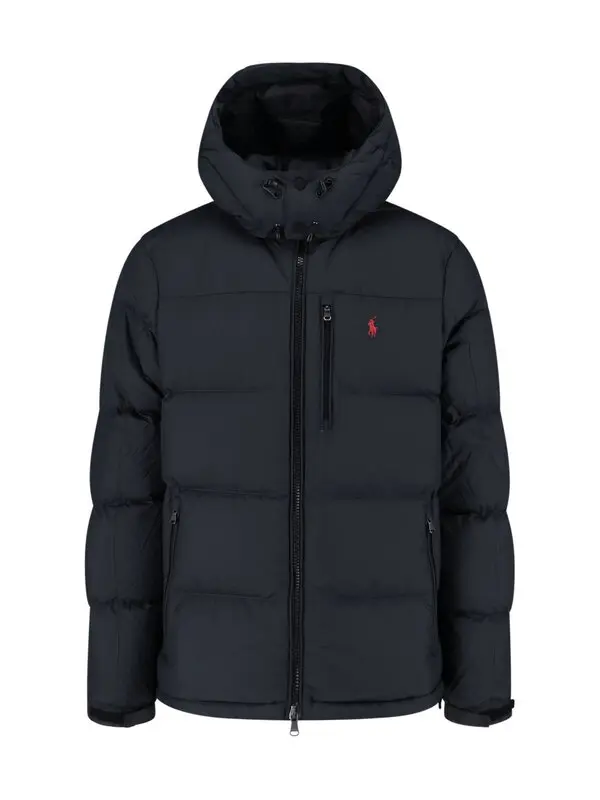 Polo Ralph Lauren Zip Front Collared Jacket - Black