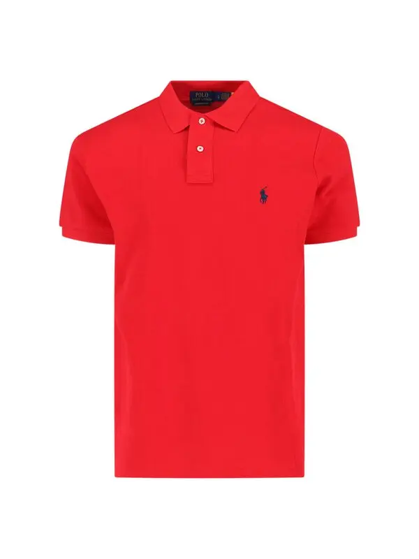 Polo Ralph Lauren 100% Cotton Bright Polo Shirt - Red
