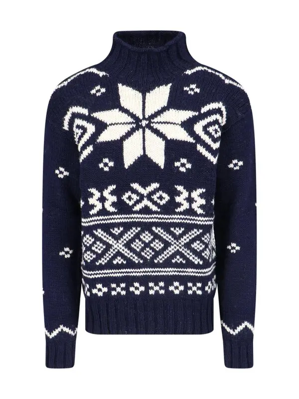 Polo Ralph Lauren 100% Wool Crewneck Sweater - Blue