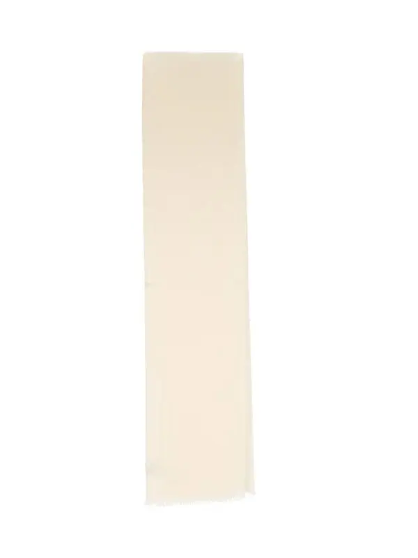Destin Mini Silk Satin Scarf - White