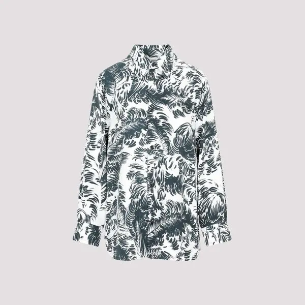 Bottega Veneta Printed Silk Shirt