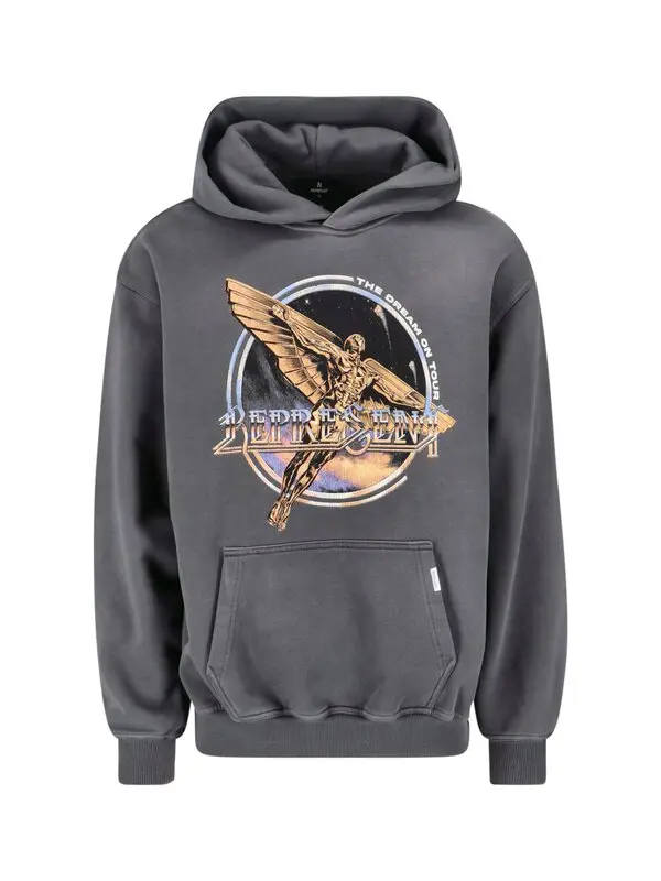 REPRESENT Graphic Print Hoodie Sweatshirt