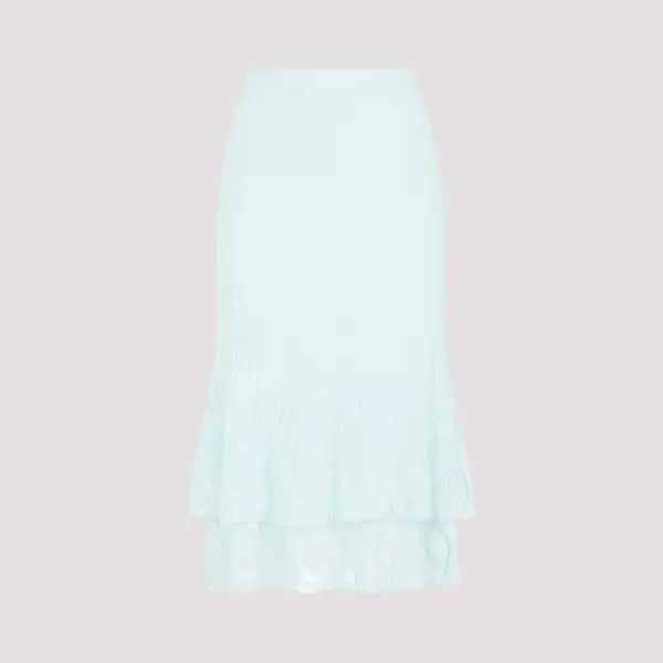 Bottega Veneta Midi Skirt - Blue